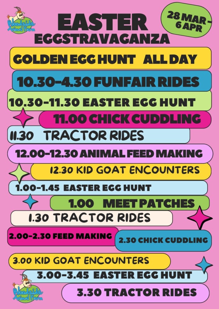 Easter Egg-Stravaganza - Woodside Animal Farm